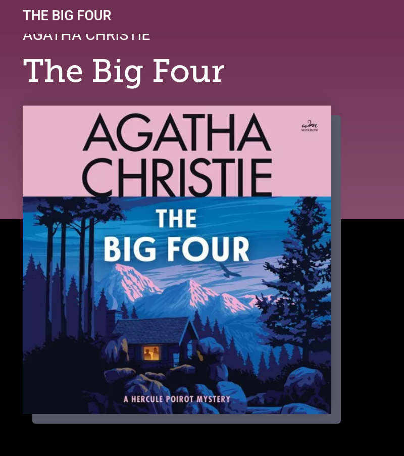 The Big Four by Agatha Christie – HodrosBooks